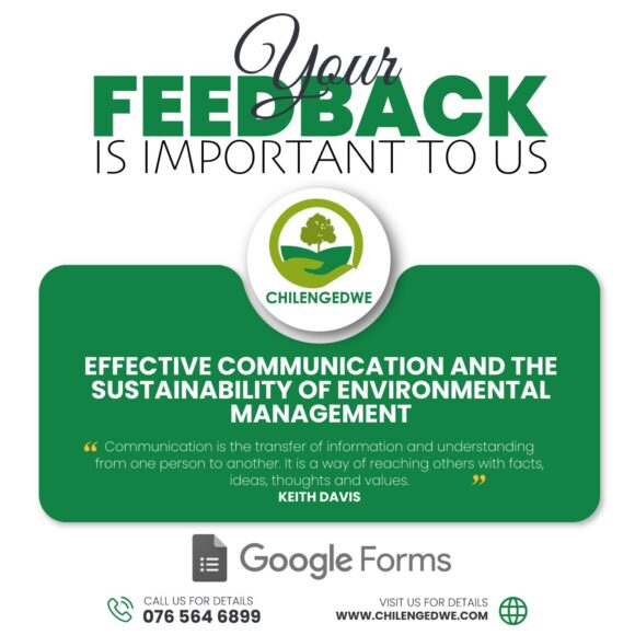 We Value Your Feedback – Chilengedwe